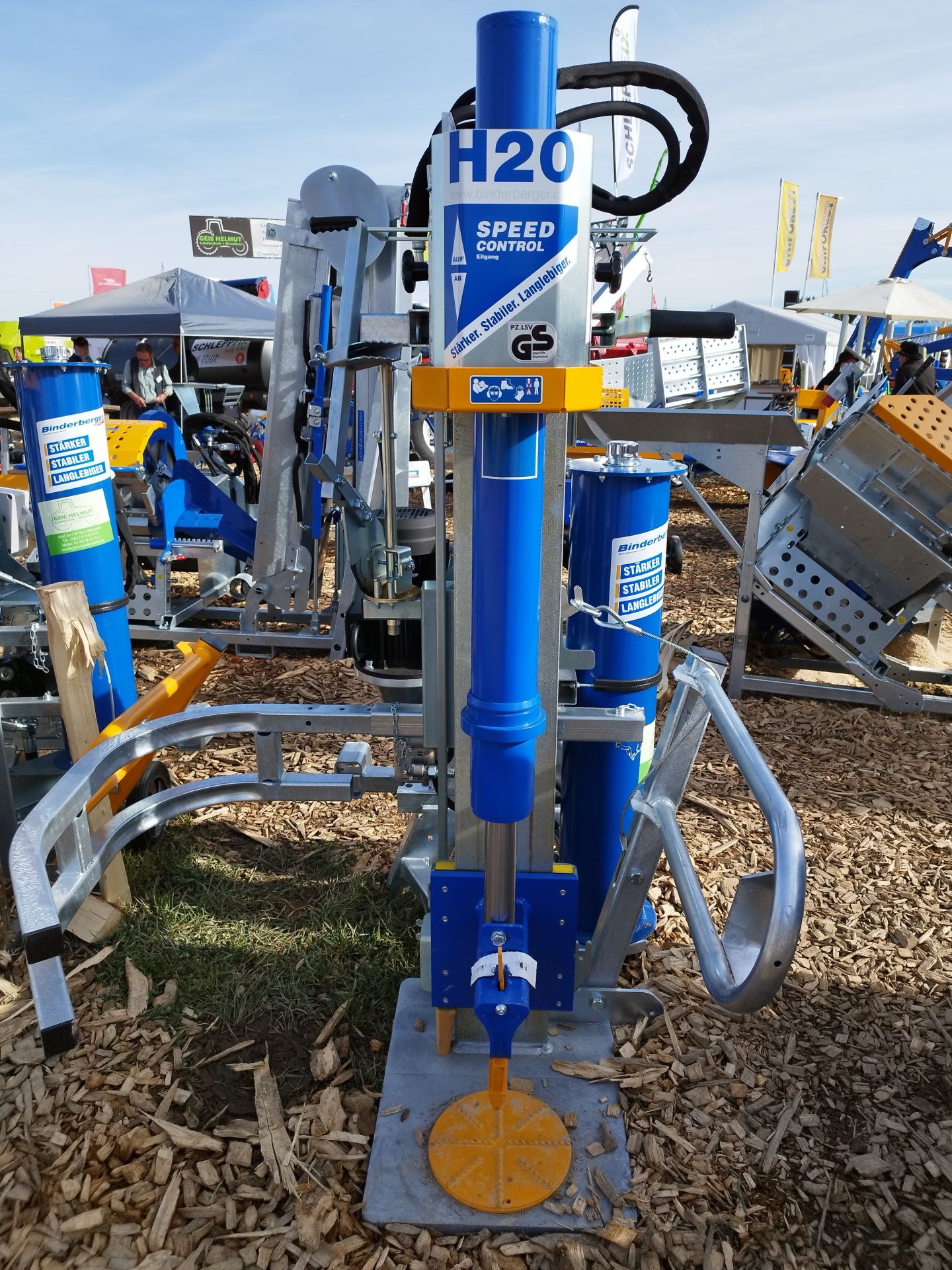 Holzspalter H 20 Z ecosplit inkl. Seilwinde, Binderberger | SW10002